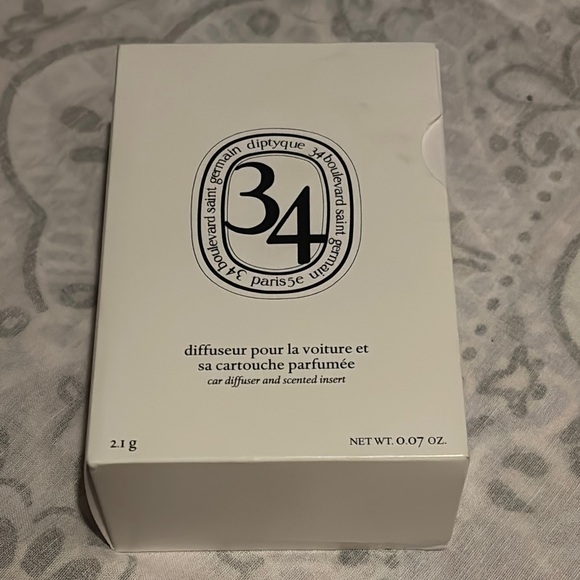 diptyque | Other | New Diptyque 34 Boulevard Saint Germain Car Diffuser Insert | Poshmark
